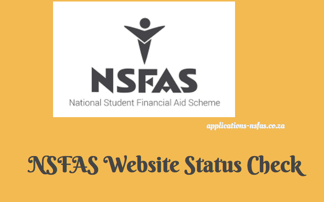 Nsfas Website Status Check Za